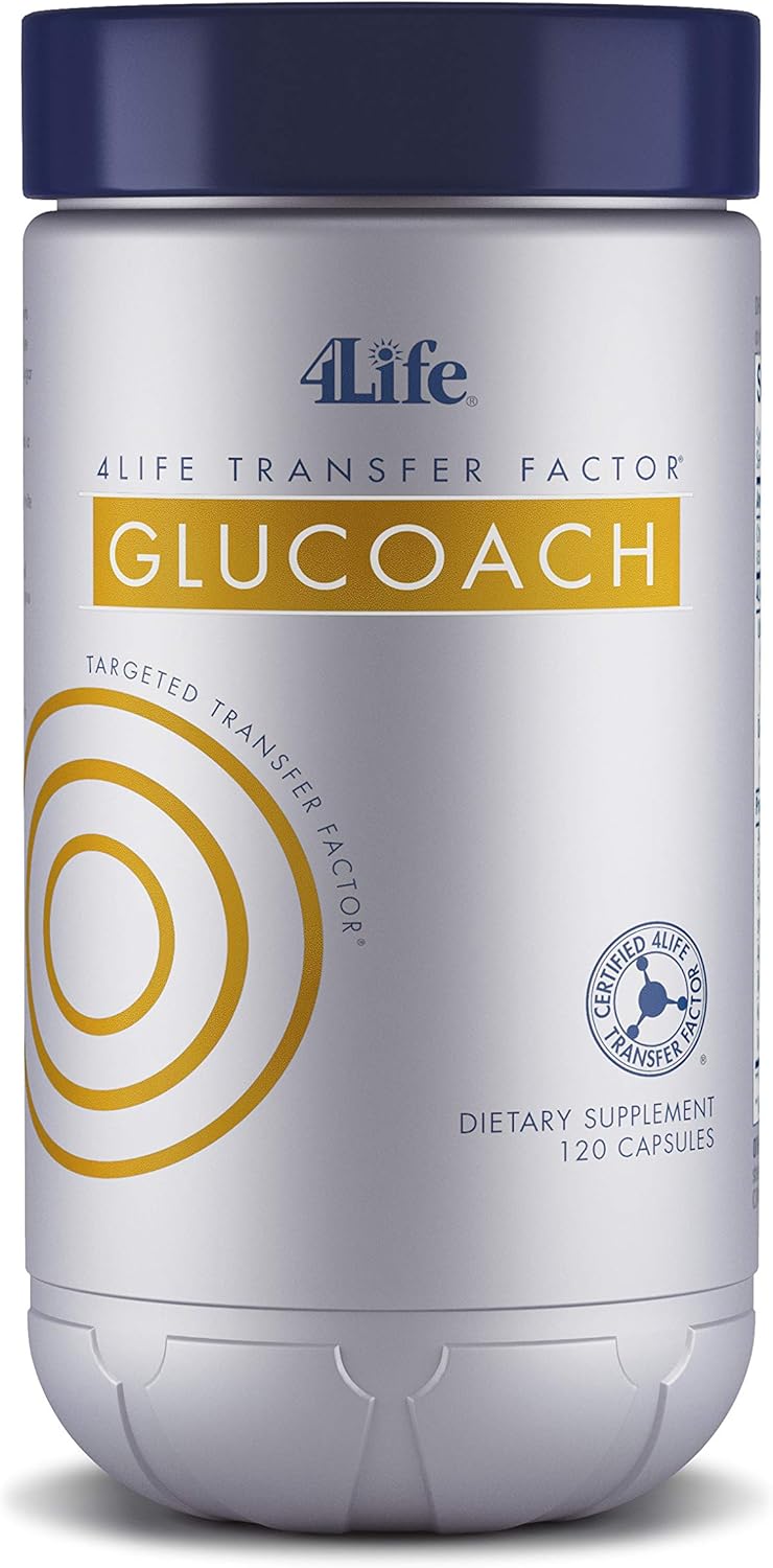 Amazon.com: Factor de Transferencia de 4Life Glucoach por 4Life – 120 ...