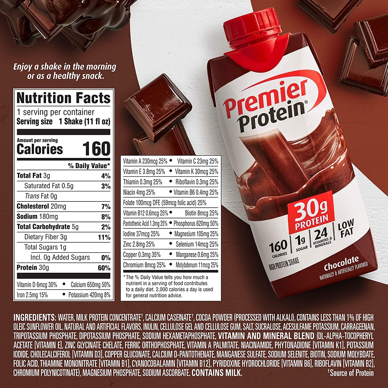 Mua Premier Protein Strawberry Vanilla Chocolate | 30g Protein Shakes ...