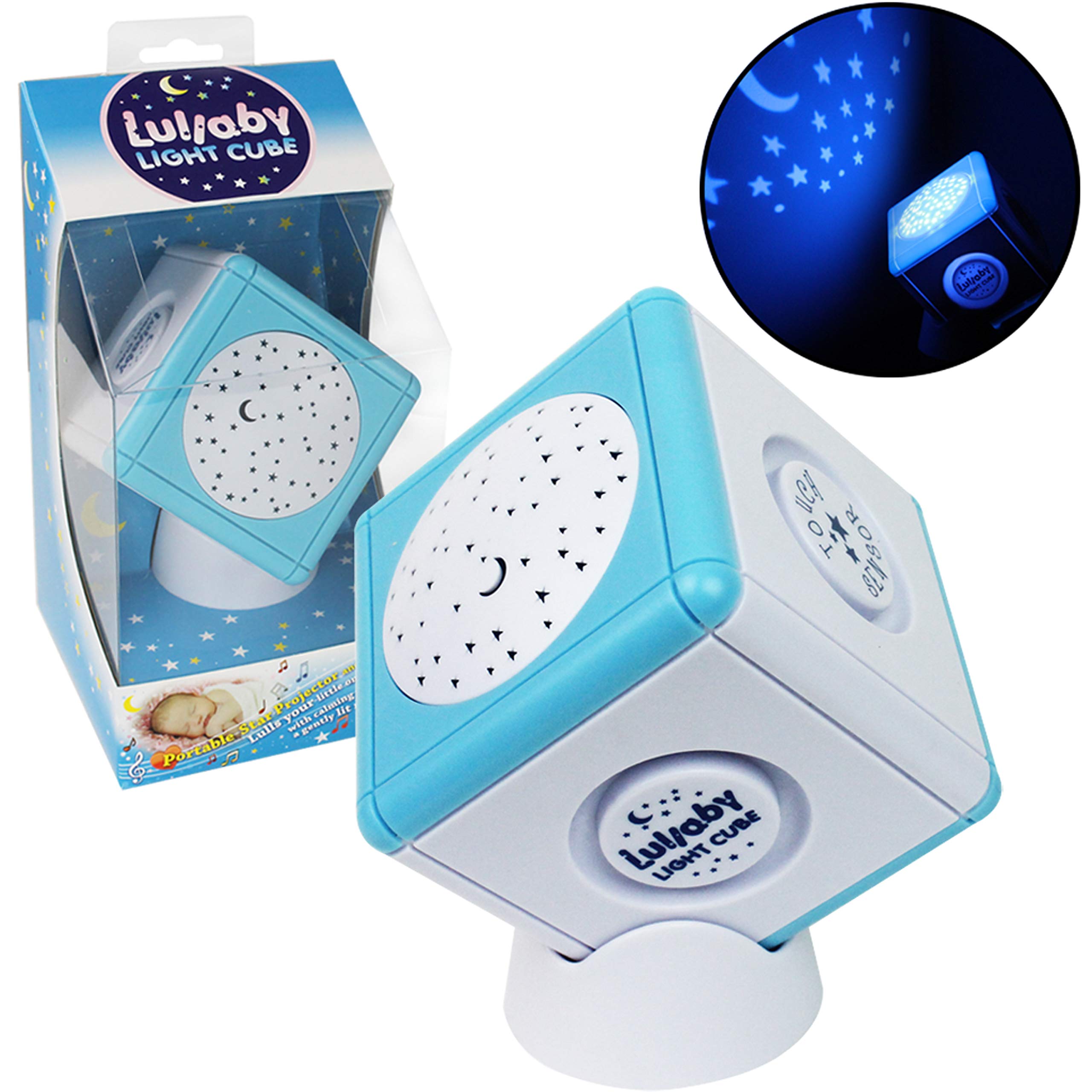 Amazon.com : Portable Baby Soother, Night Light, and Star Projector in ...