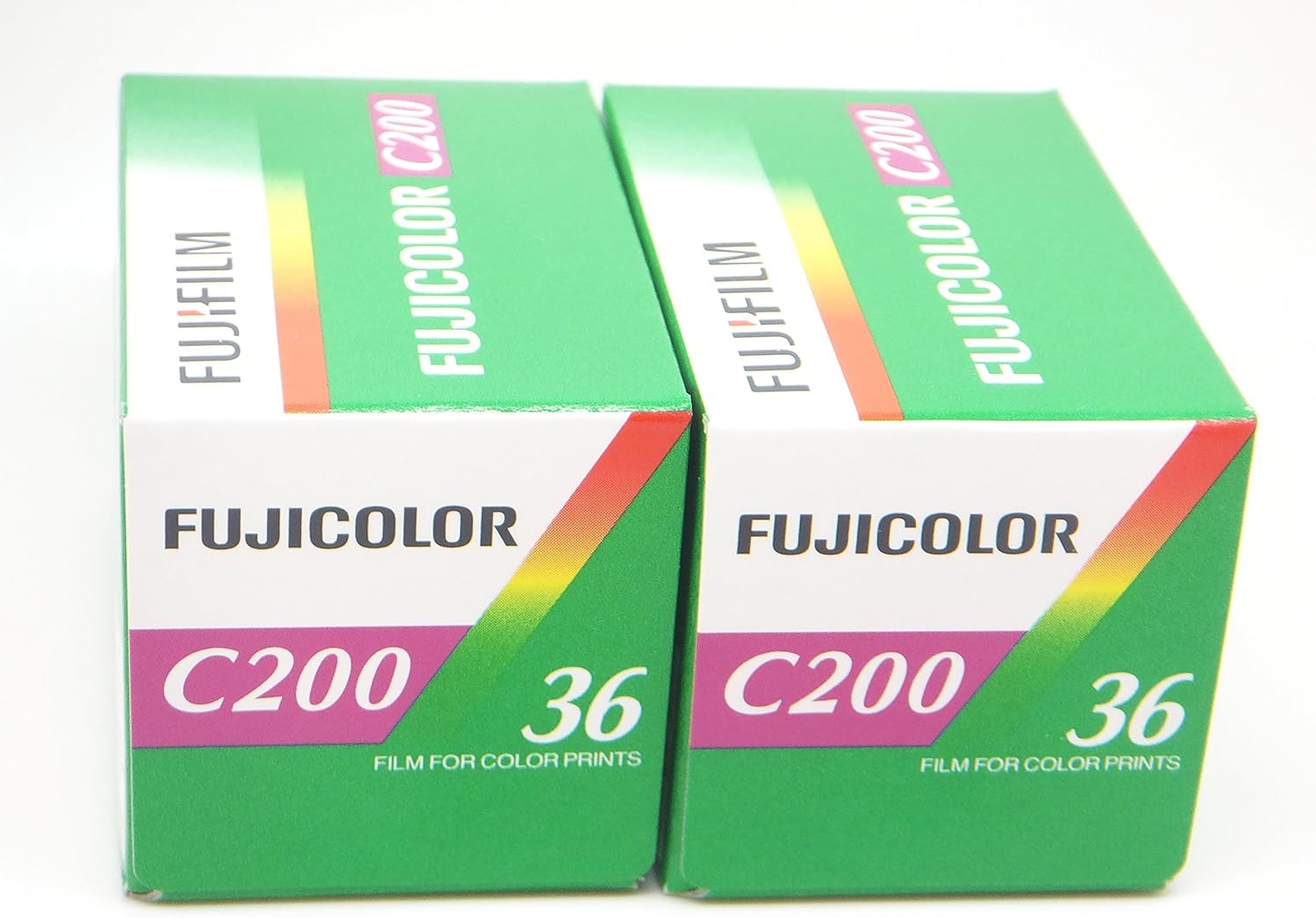 Pack of 2 Fujicolor C200 135/36 Films: Amazon.co.uk: Camera & Photo