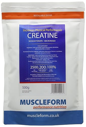 BULK POWDERS Creatine Monohydrate Powder, Pure Unflavoured, 1 kg ...
