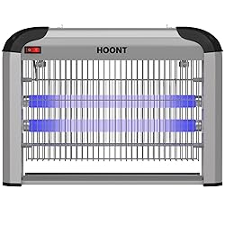 Hoont Powerful Electronic Indoor Bug Zapper – 20 Watts, Covers 6,000 Sq ...