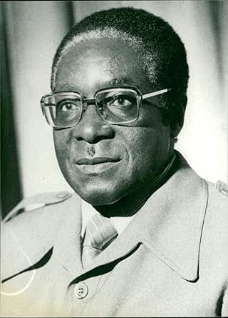 Amazon.com: Vintage photo of portrait of Robert Mugabe.: Entertainment Collectibles