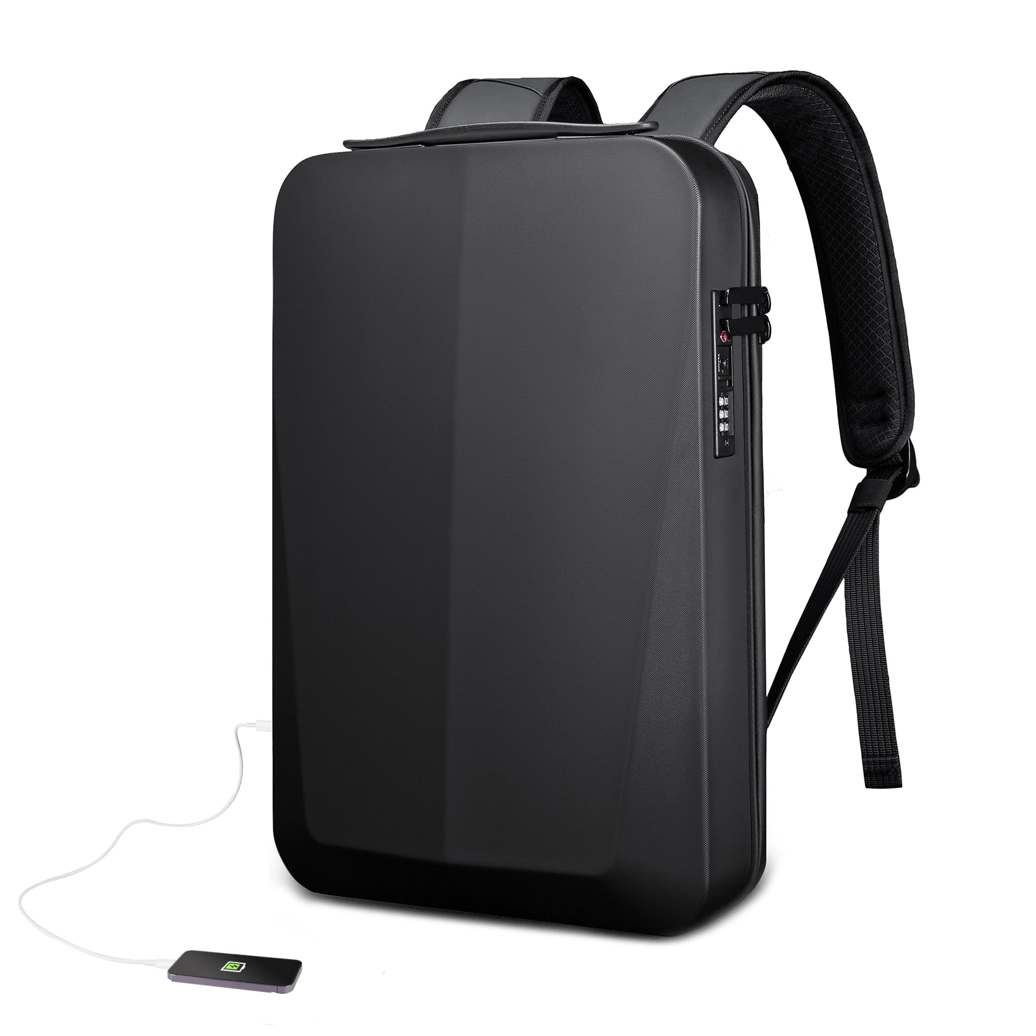 Mua Refutuna Hard Shell Laptop Backpack for Men, Anti-Theft Waterproof ...