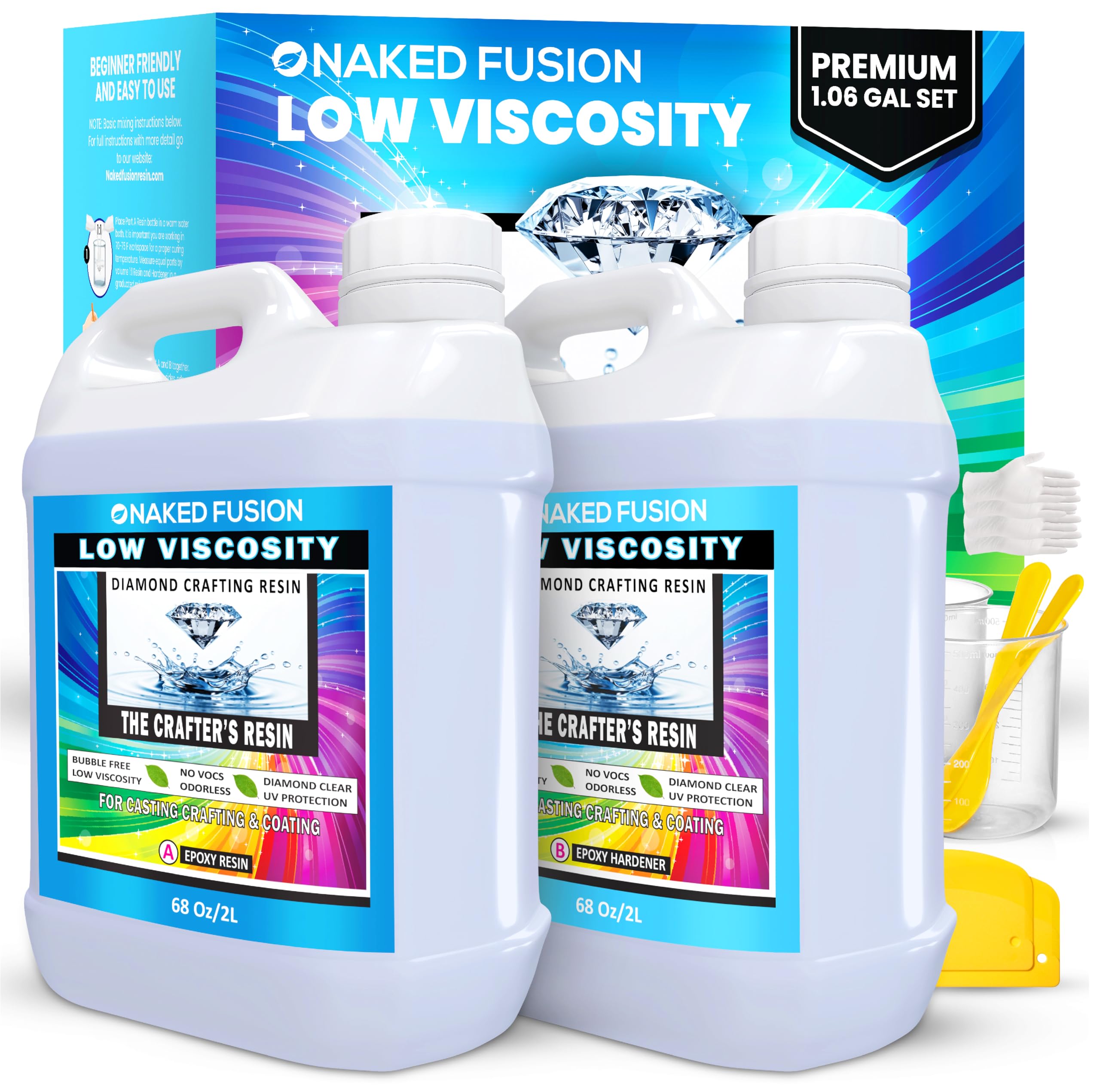 Mua Epoxy Resin, Craft Art Resin- 1.06 Gallon- The Crafters Resin ...