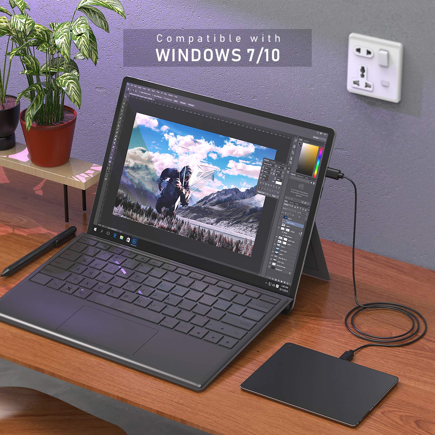 Mua Trackpad, High Precision Touchpad for PC, Ultra Slim Portable ...