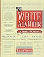 Amazon.com: How to Write Anything: A Complete Guide (9780393240146 ...