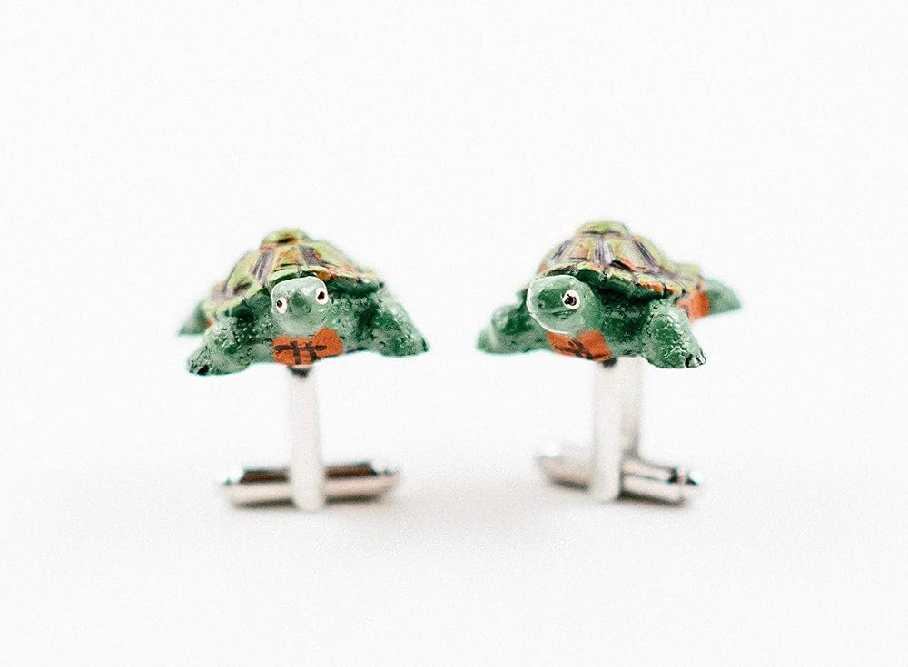 Amazon.com: Turtle Cufflinks: Handmade