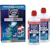 Amazon.com: Clear Care Cleaning & Disinfecting Solution with Lens Case ...