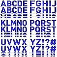 Amazon.com: Chinco 232 Pcs 24 Sheets Large Letter Stickers 2.5 Inch ...