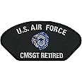 Amazon.com: US AIR FORCE CHIEF MASTER SERGEANT CMSgt RETIRED with ...