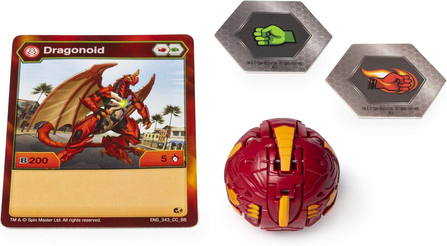 Bakugan Baku-storage Case for Bakugan Collectible Action Figures, with ...