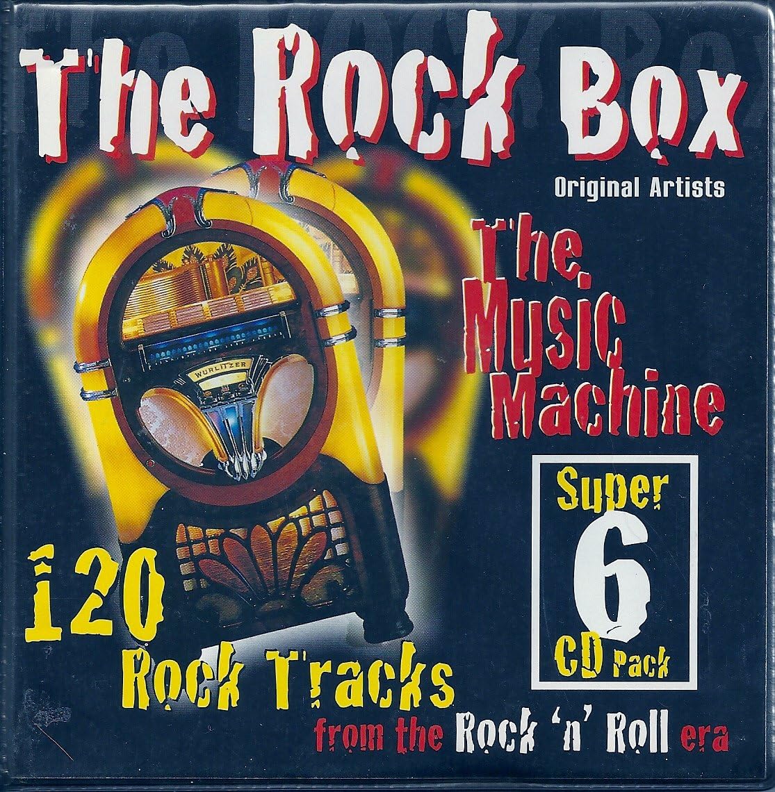 The Rock Box: The Music Machine (Super 6 CD Pack) 120 Rock Tracks from ...