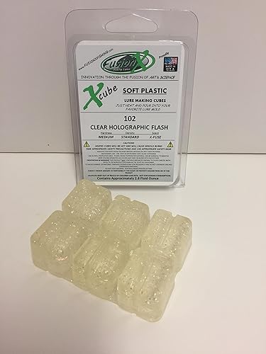Fusion X Fishing - Xcube Soft Plastic Plastisol Fishing Lure Making ...