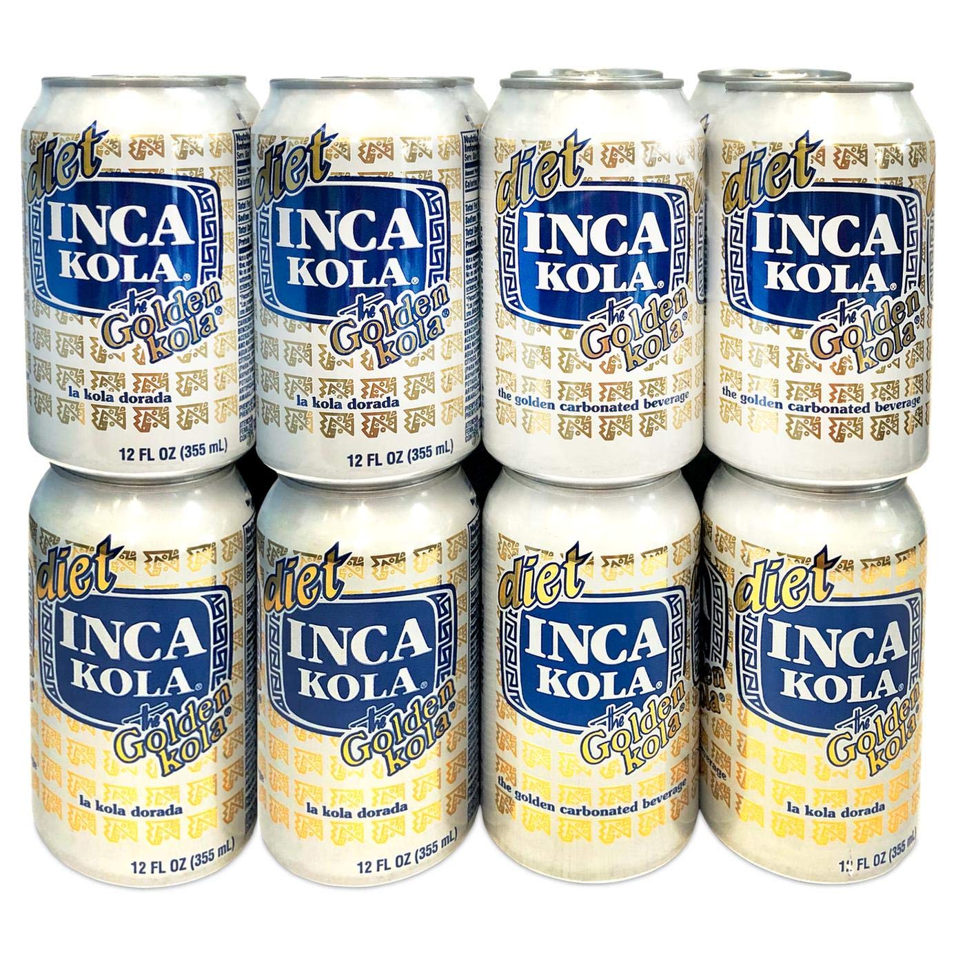 Amazon.com : Inca Kola Diet Soda 12 fl oz Each | 16 Pack : Grocery ...