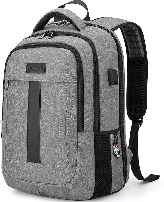Business Travel Laptop Backpack, 15.6 Inch Anti-Theft Work Computer ...