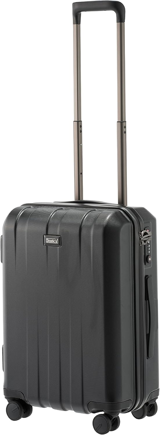 Stratic Parallel Koffer S Hand Luggage, 55 cm, 33 liters, Black: Amazon ...