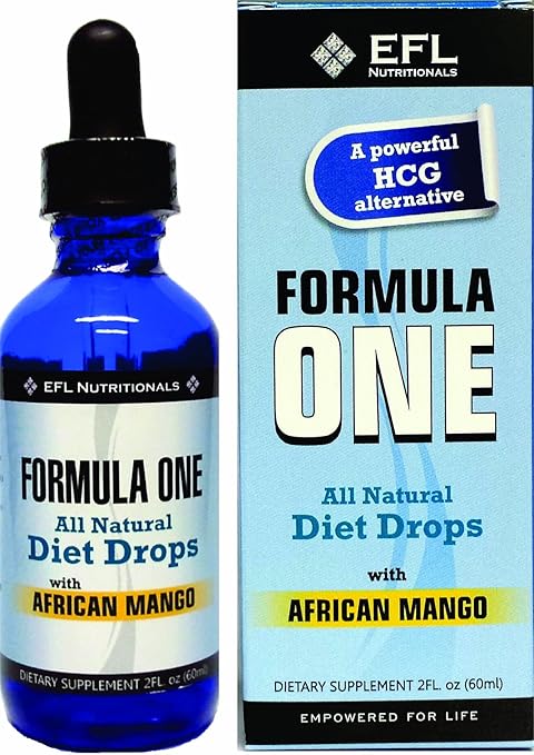 FORMULA ONE ™ All Natural Diet Drops with African Mango. For use with ...