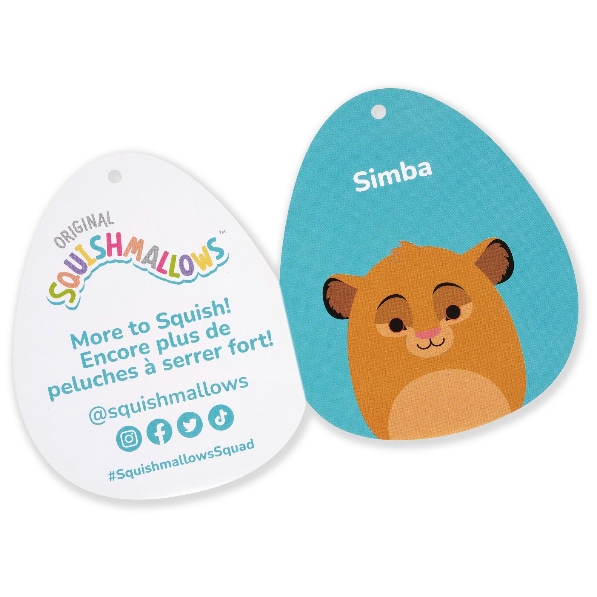 Mua Squishmallows Original Disney 14-Inch Simba Plush - Large Ultrasoft ...