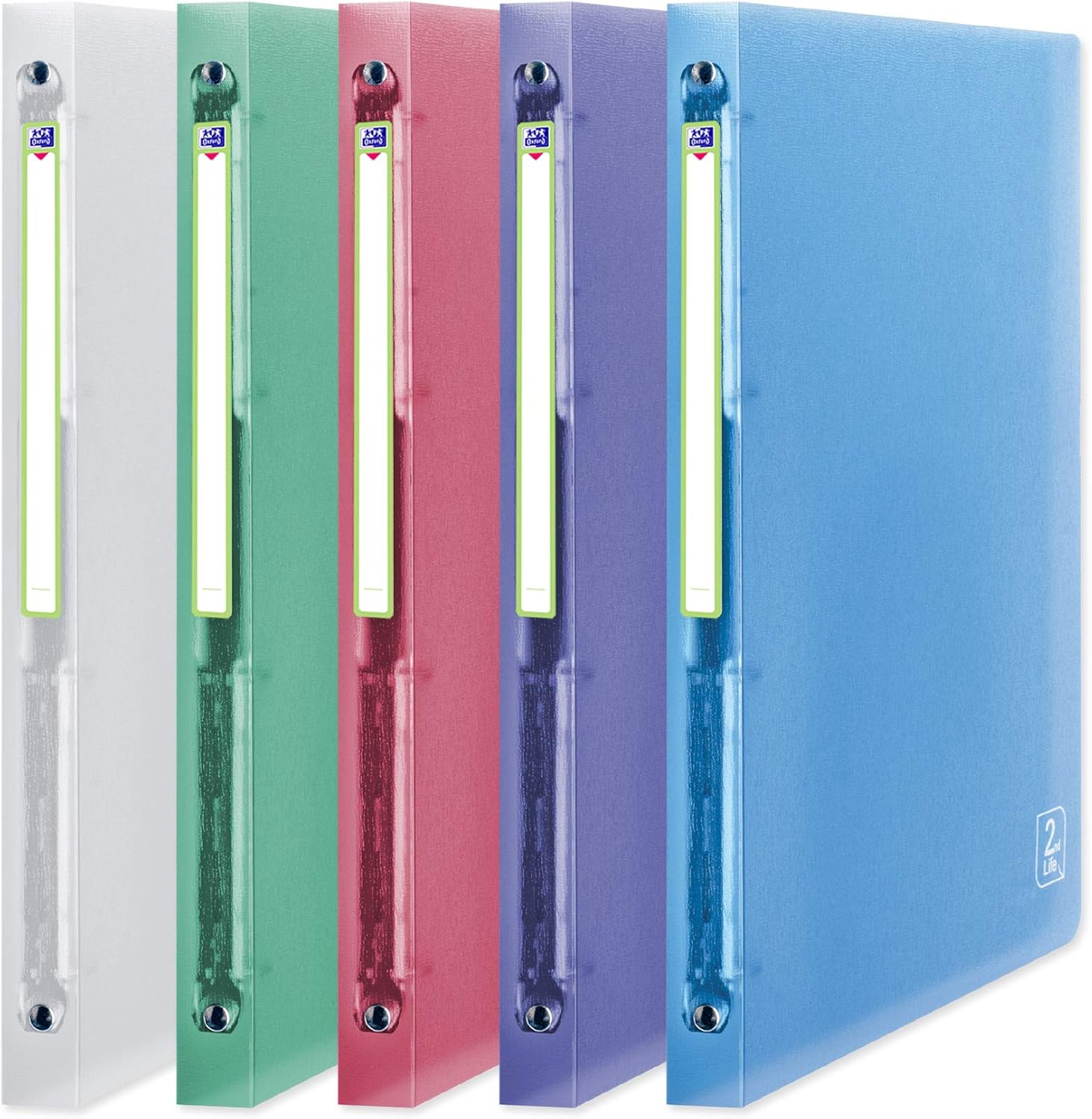 Elba 400059560 2 nd Life quaderno ad anelli A4, 4 anelli, PP ...