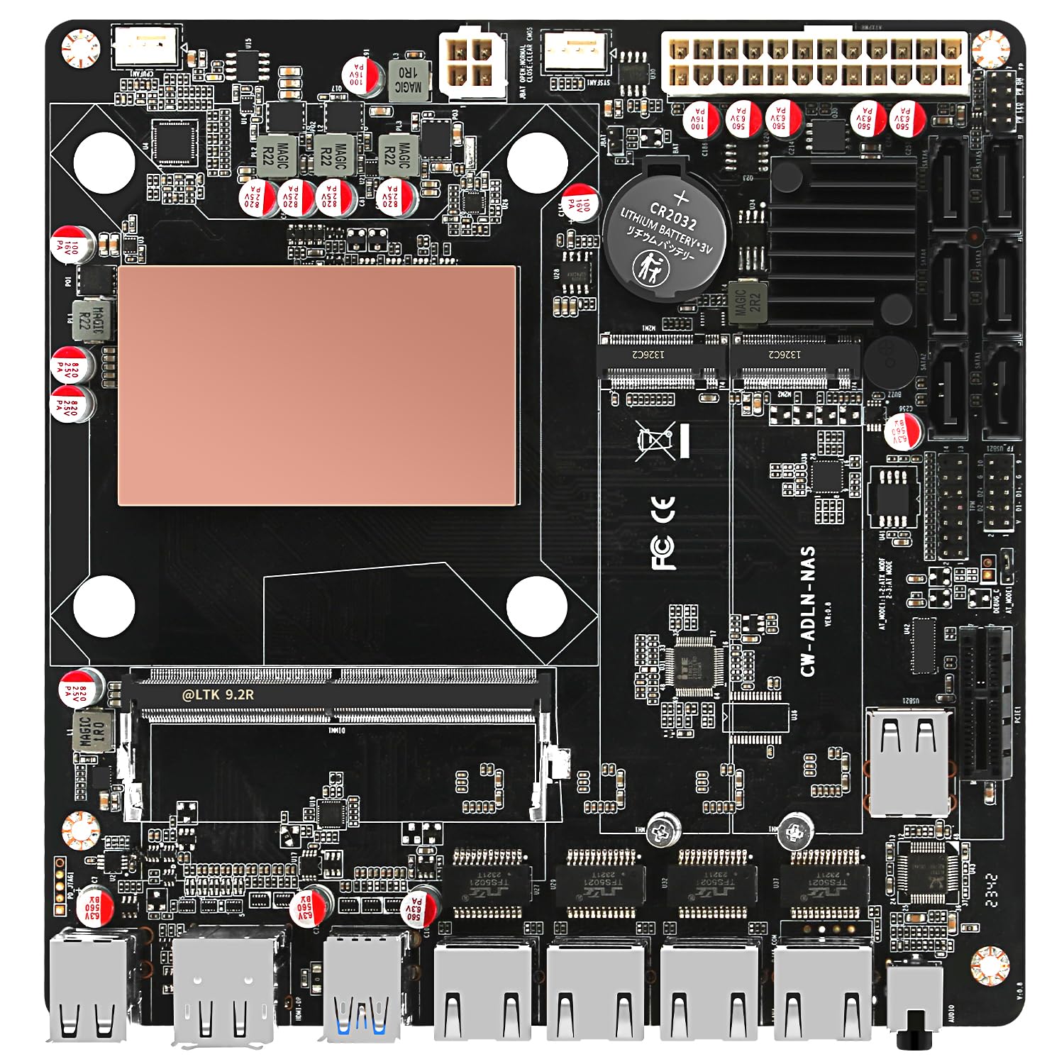 Mua N100 NAS Motherboard, NAS Motherboard CPU Combo, Mini ITX ...