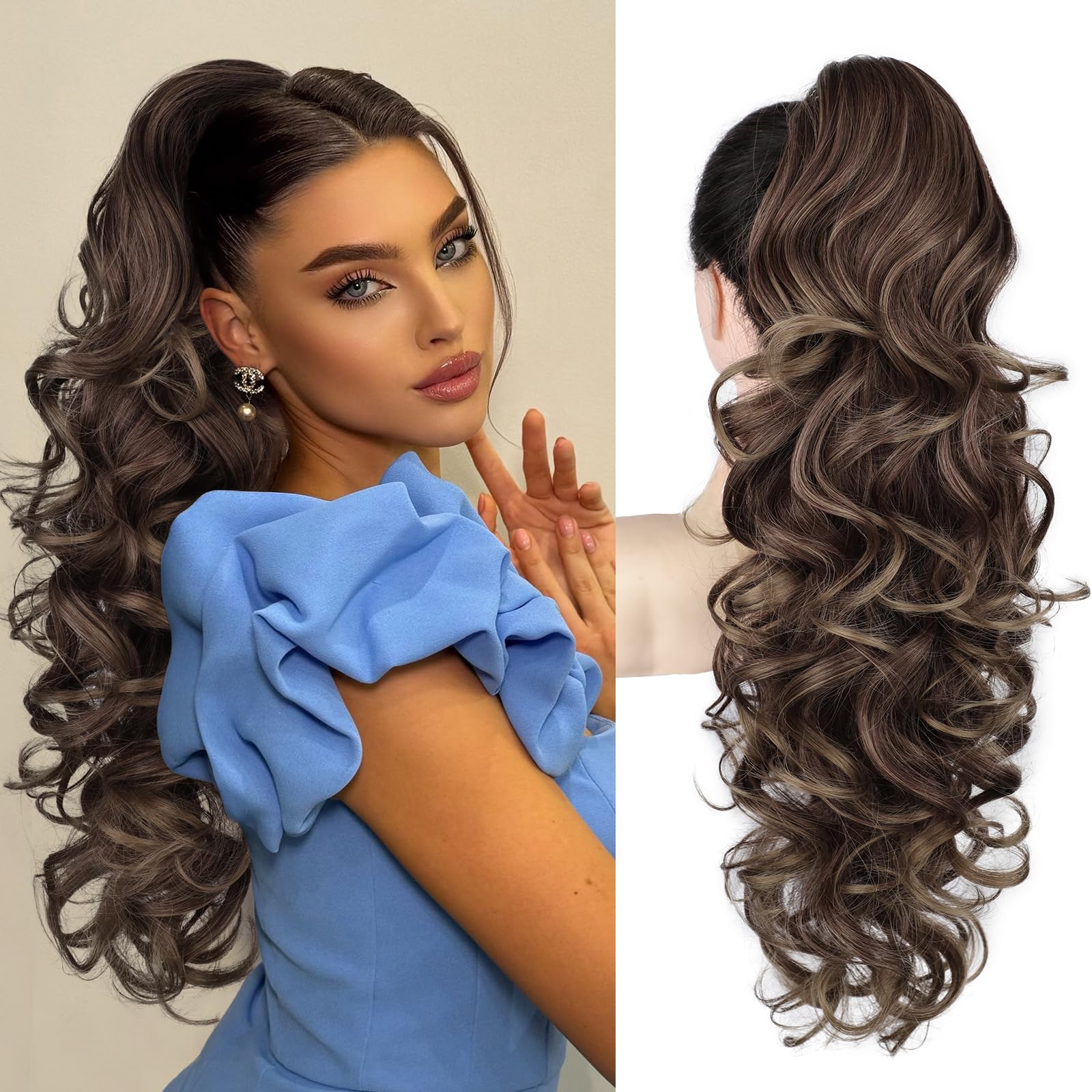 FREEMEIGE Ponytail Extension, 24