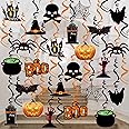 Amazon.com: Halloween Hanging Swirl Decorations - 36 Pcs Hanging ...