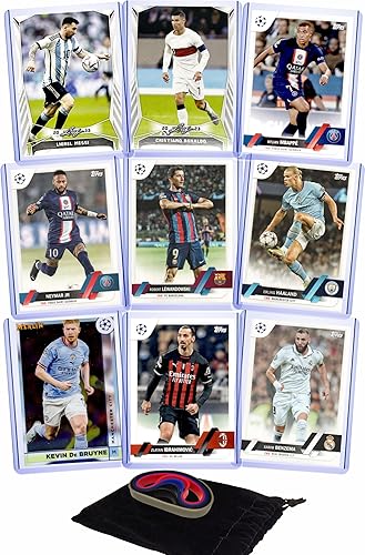 Soccer Cards: Lionel Messi, Cristiano Ronaldo, Kylian Mbappe, Robert ...