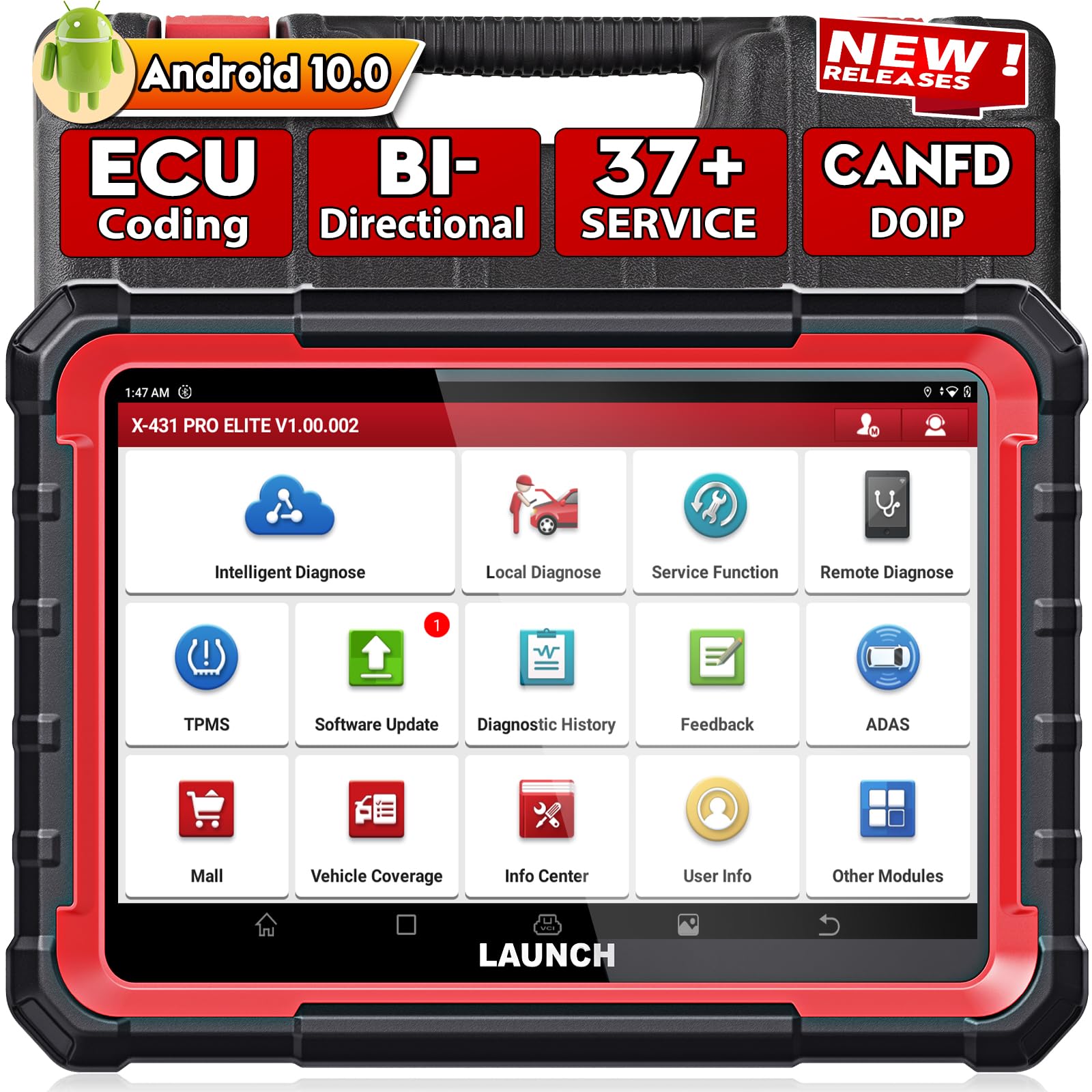 Mua LAUNCH X431 PRO Elite OBD2 Scanner 2024 New Bidirectional Scan Tool ...