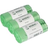 All-Green 50 Litre Biobag Compostable Swing Bin Liners with Composting ...