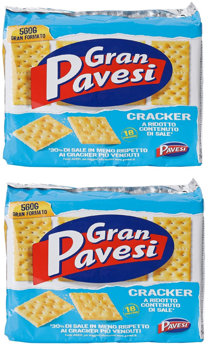 Amazon.com: Gran Pavesi: "i Craker a Ridotto Contenuto di Sale" Low ...