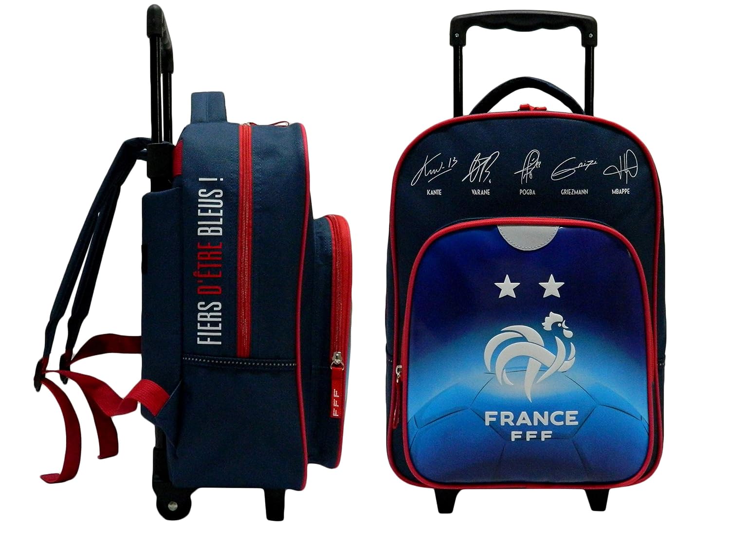 Sacs à dos et sacs FFF Sac à Dos Scolaire à roulettes Collection ...