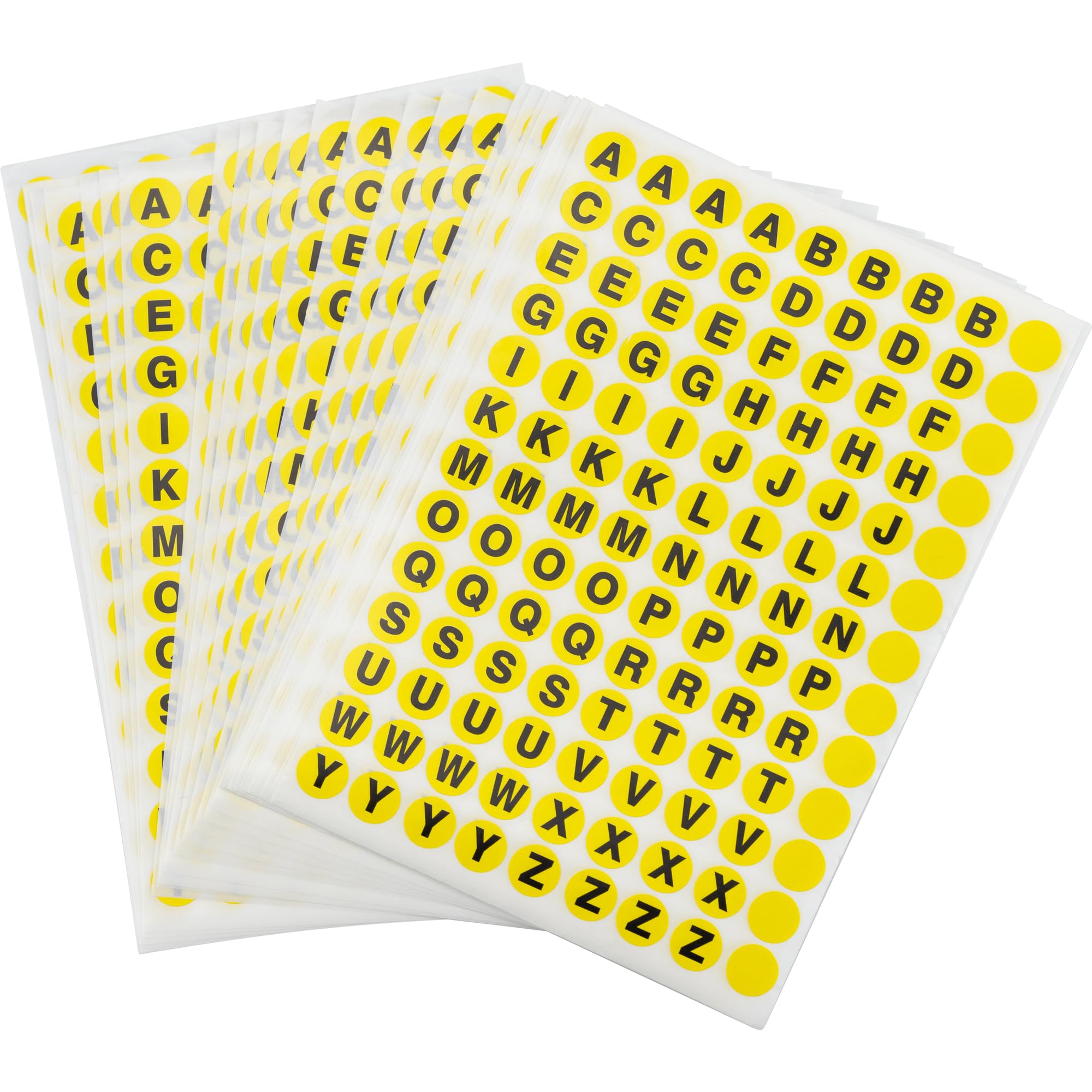 Mua 3510 Pcs A to Z Letter Stickers 120 Sets Round Self Adhesive ...