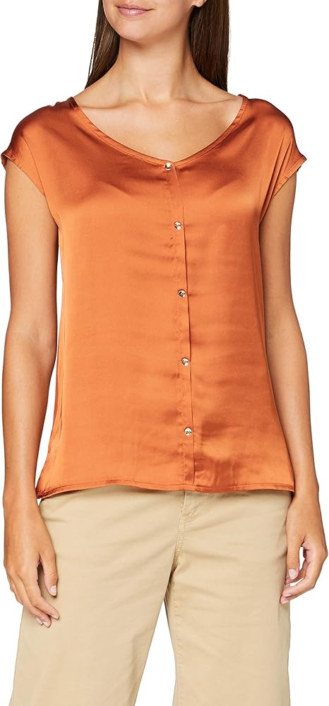 comma Damen T-Shirt: comma: Amazon.de: Bekleidung