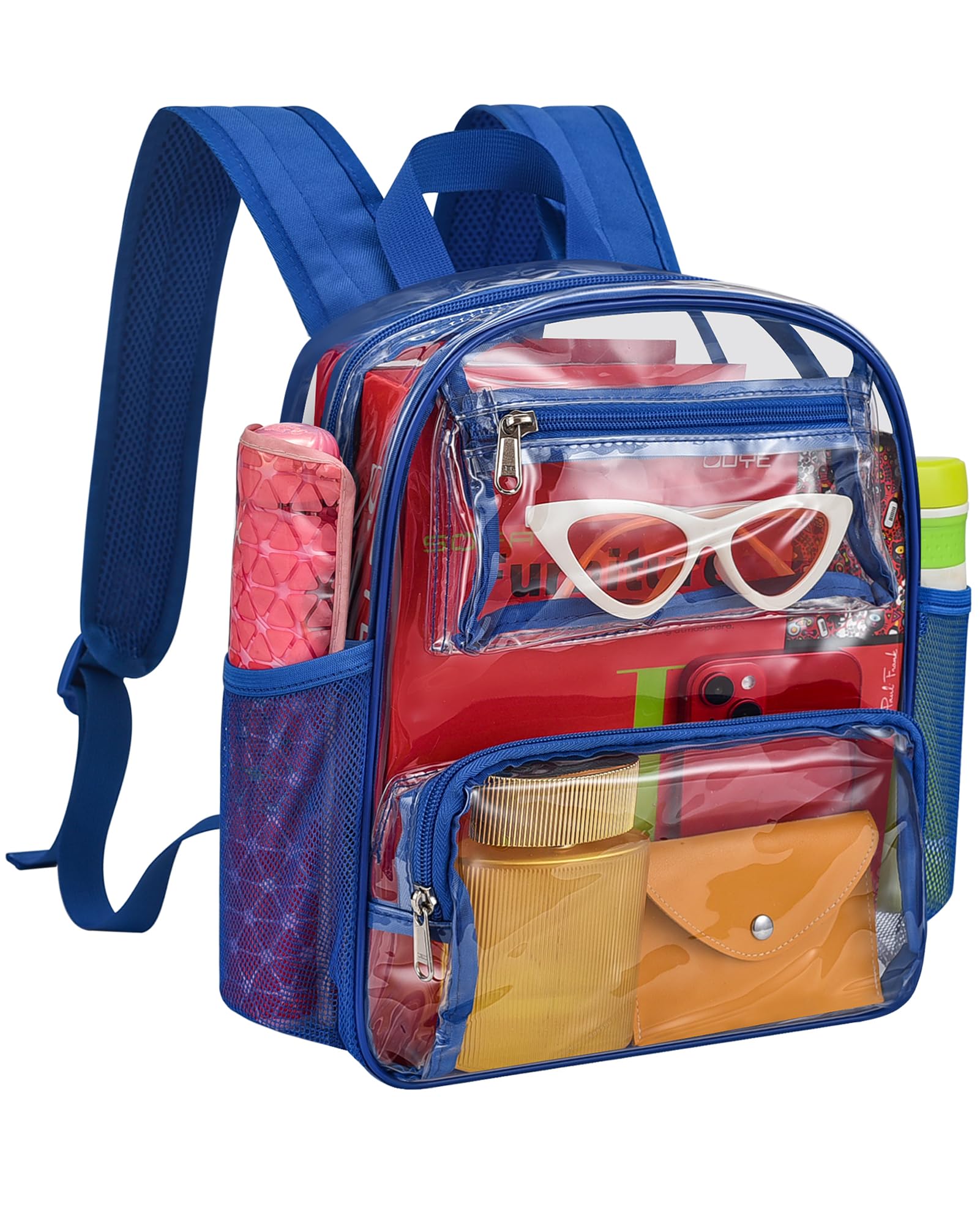 MAY TREE Small Clear Backpack Stadium Approved for Women and Men Clear ...