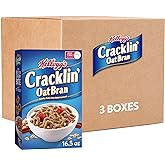Amazon.com: Kellogg's Frosted Bran Breakfast Cereal, Fiber Cereal ...