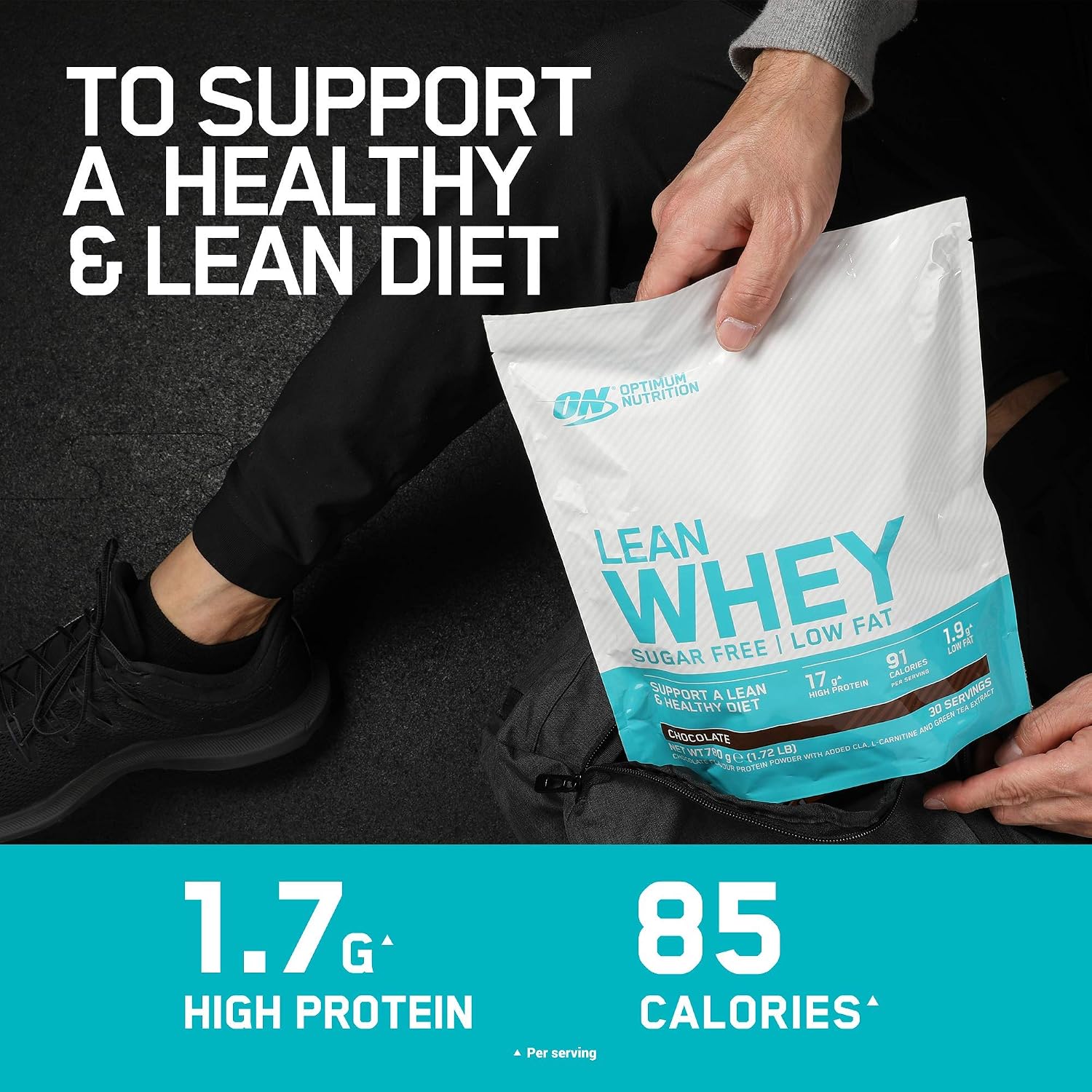 Optimum Nutrition Lean Whey Protein Powder, Low Fat, Sugar Free Lean ...