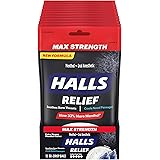 Amazon.com : HALLS Relief Mentho-Lyptus Flavor Cough Drops, Economy Pack, 12 Bags (960 Total ...