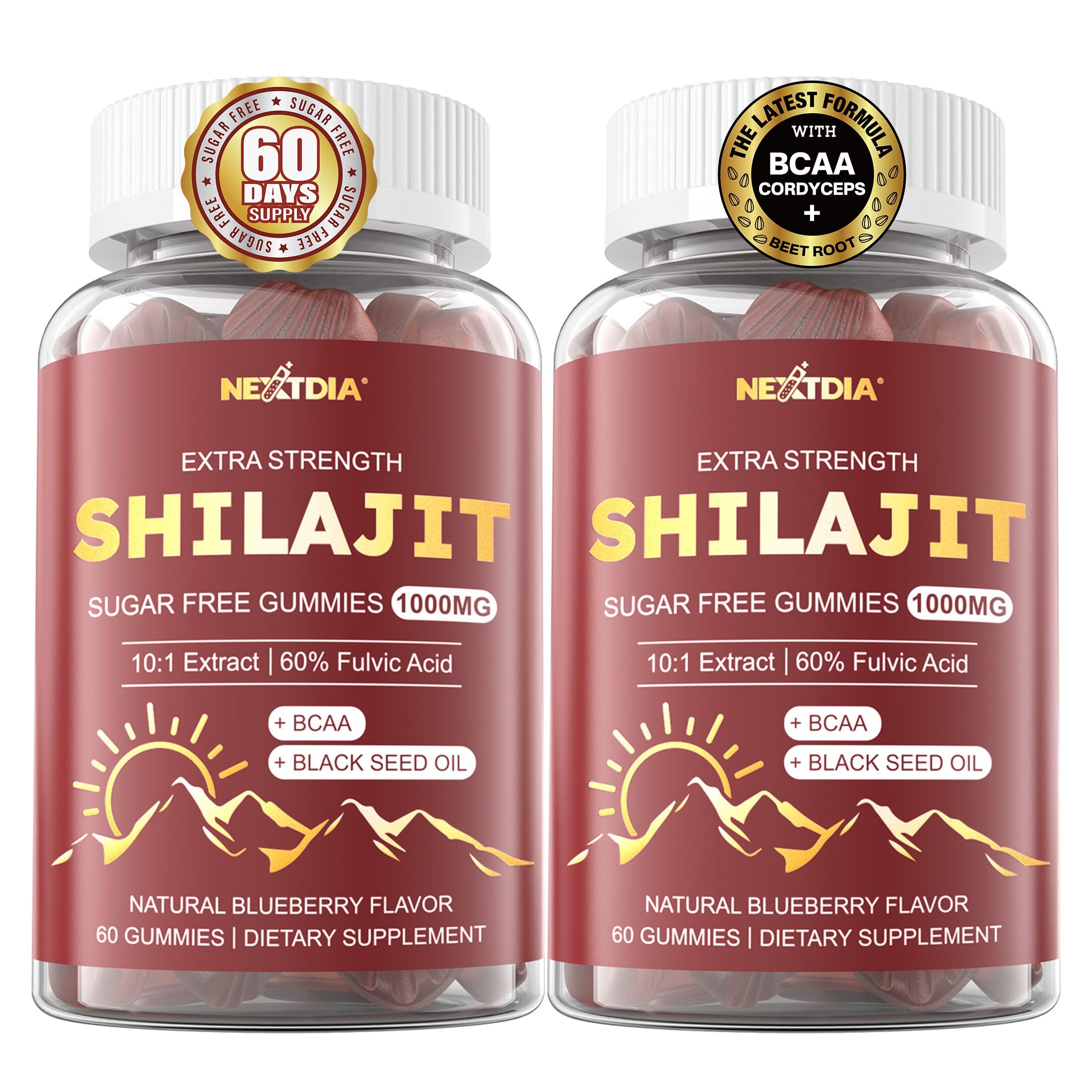 Shilajit Gummies 1000mg for Men & Women, Shilajit from Himalayan w ...