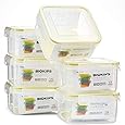 Amazon.com: Komax Biokips Large Food Storage Container 81oz. (set of 3 ...