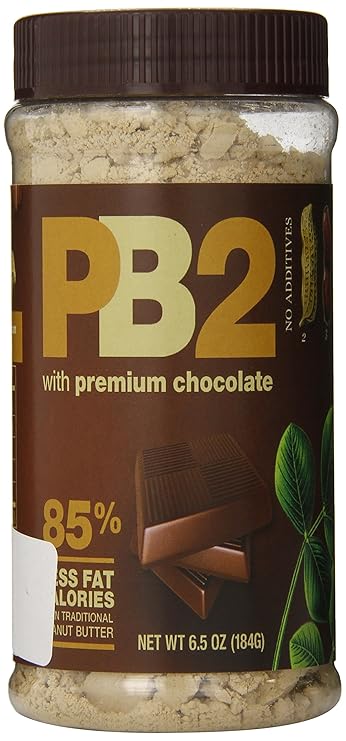 Amazon.com : PB2 - Chocolate Peanut Butter, 85% less fat calories, 6 ...