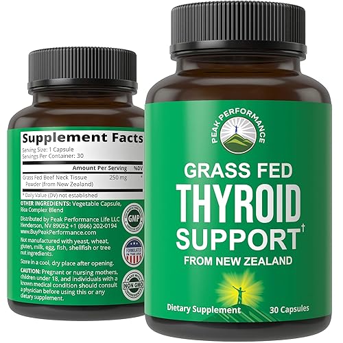 Raw Desiccated Thyroid Supplement. Grass Fed New Zealand Beef Neck ...