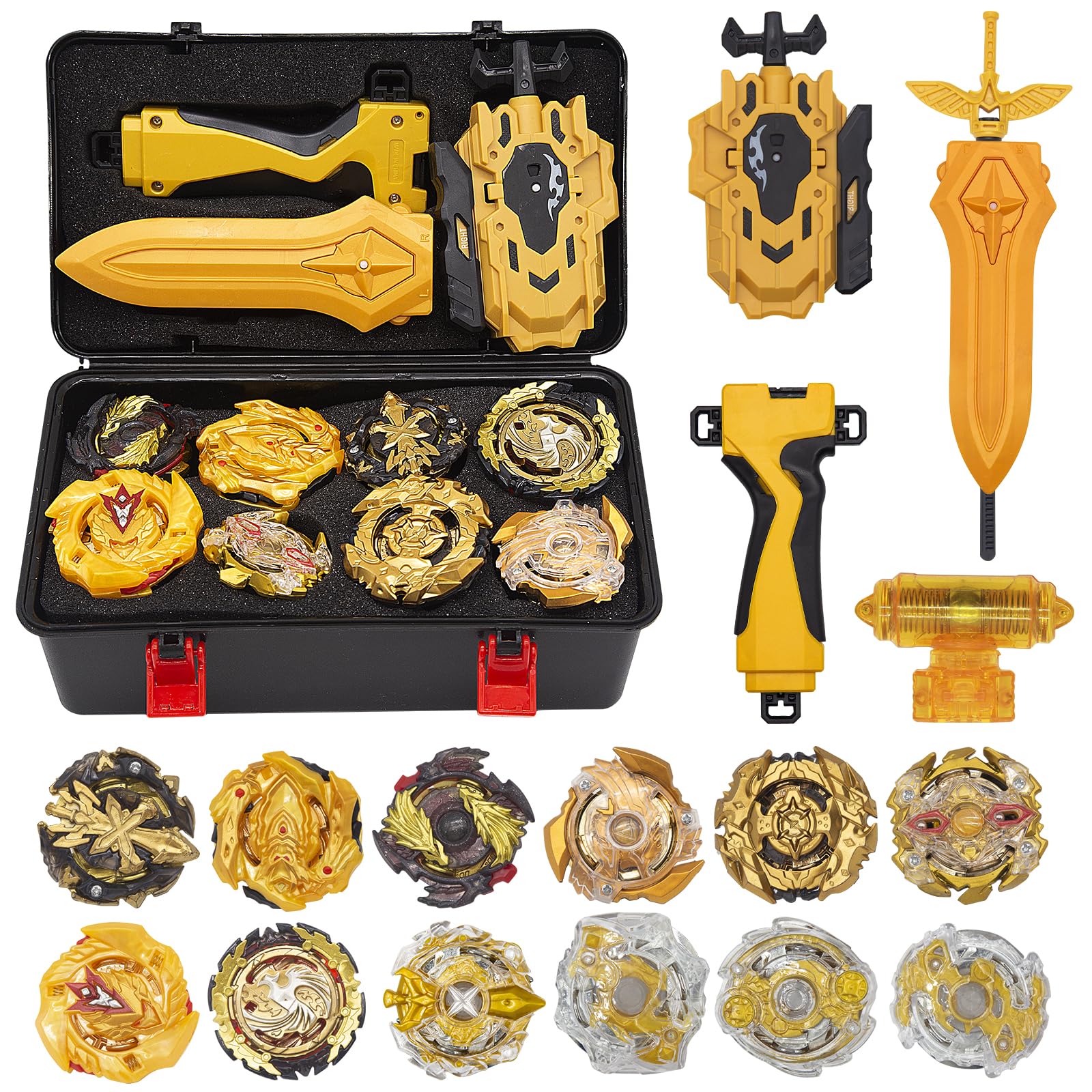 Mua OBEST Bey Battling Top Burst 12 New Gyros Top with 2 Launcher ...