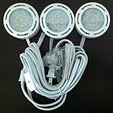 LEDP120NK - 120 Volt Direct LED Puck Light-Nickel - Under Counter ...