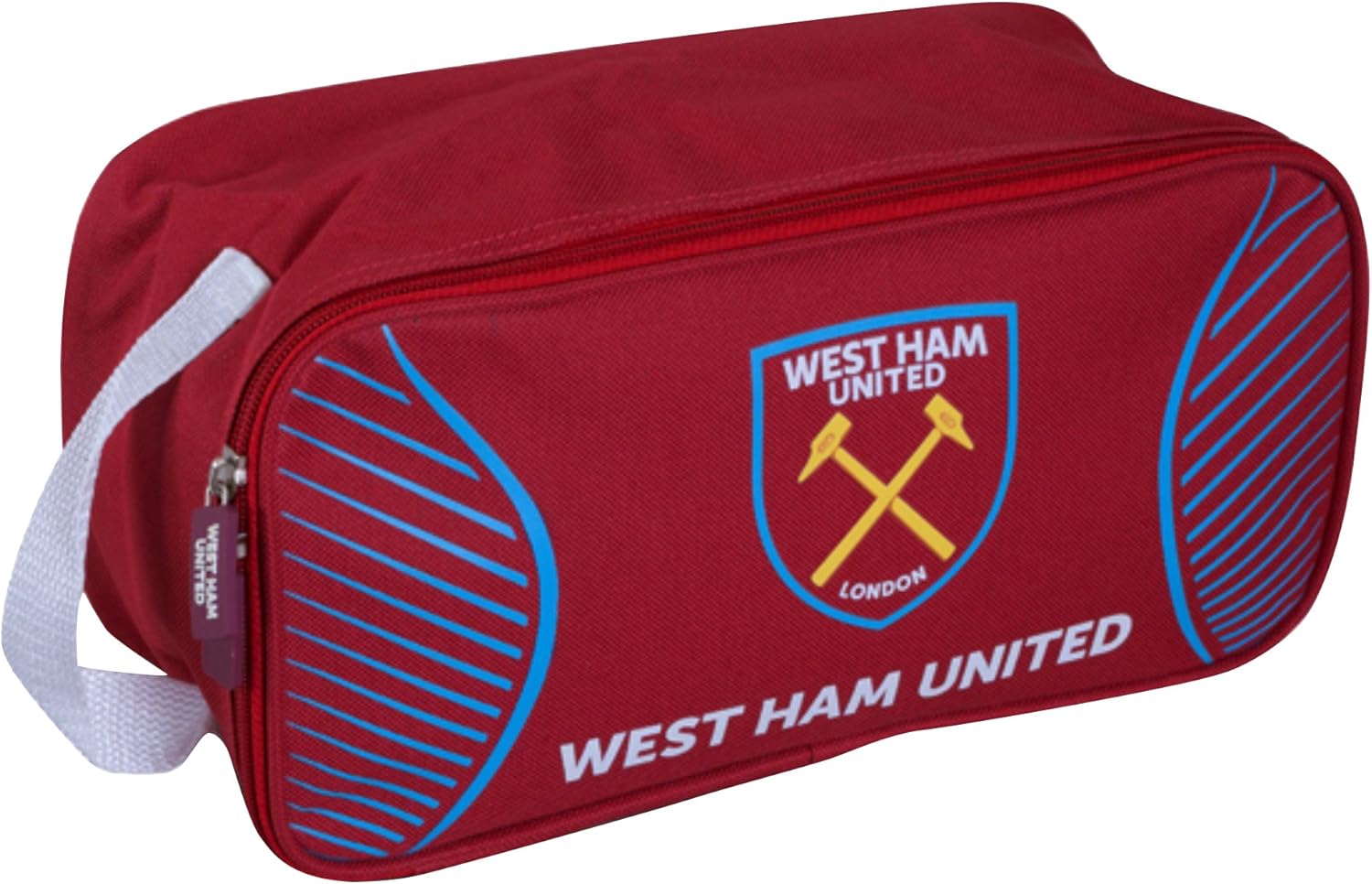 Amazon.com: West Ham United FC Official Crest Design Swerve Shoe Bag ...