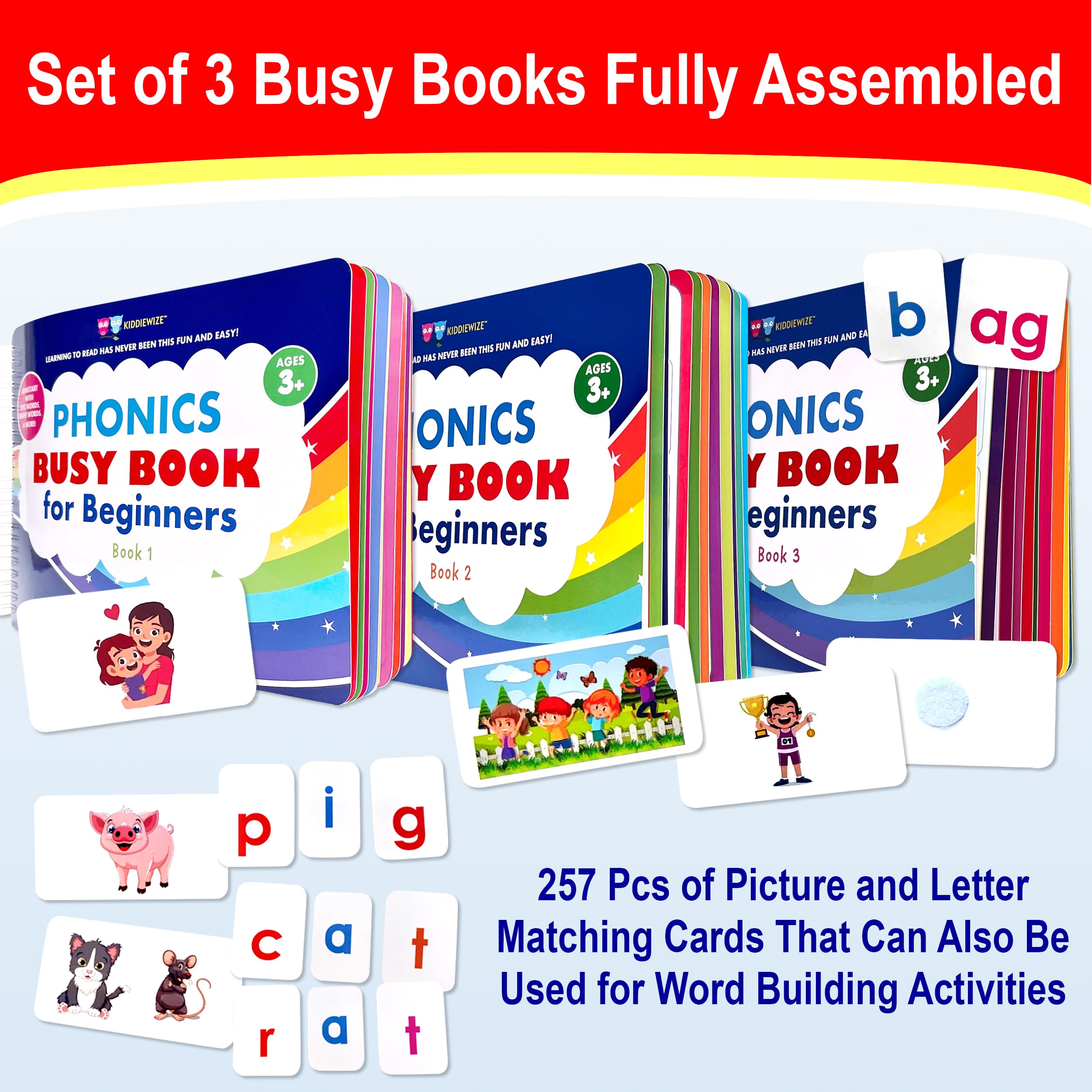 Mua Learn to Read Phonics Busy Book for Beginning Readers, Montessori ...