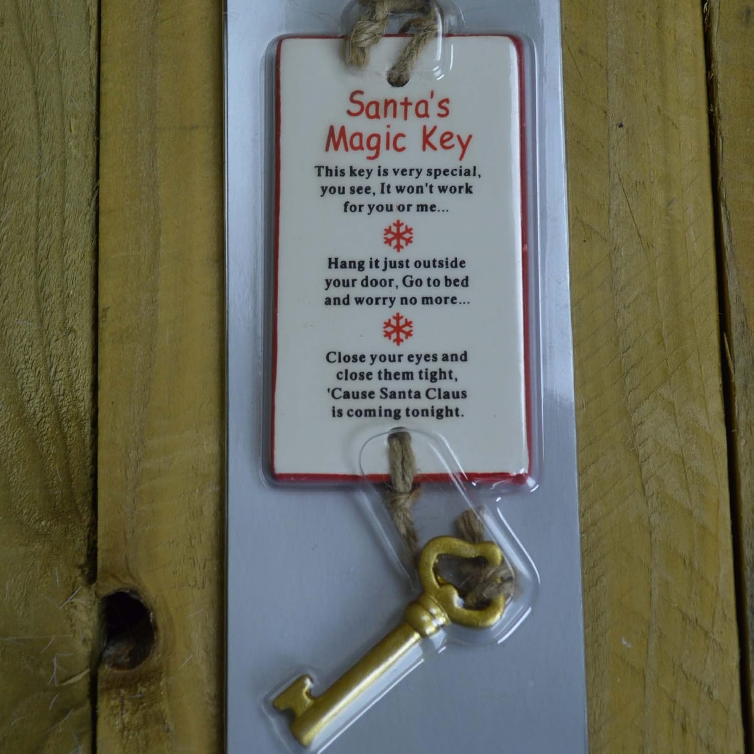 Santa's Magic Key, Father Christmas' Magic Key: Amazon.co.uk: Clothing