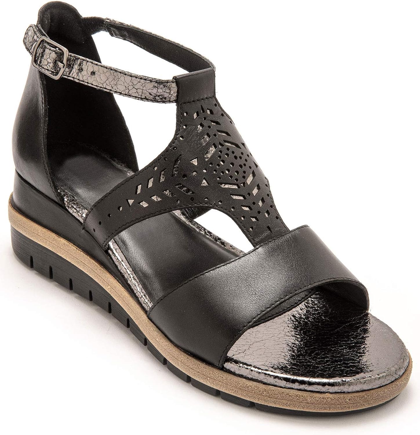 PEDICONFORT - Sandales fantaisie en cuir - FEMME - Taille : 40 ...