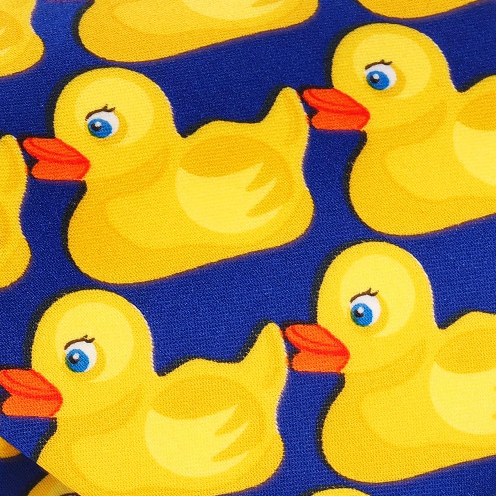 Ducky Tie Blue and Yellow – Duck Necktie – Fancy Tie – Costume – BigaMart