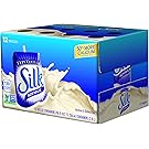 Silk Soymilk Chocolate 8 Ounce (Pack of 12), Chocolate Flavored Non ...